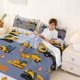 Manfei Cartoon Cars Bed Sheets,Boys Friendly Pattern Full Size Sheets ...