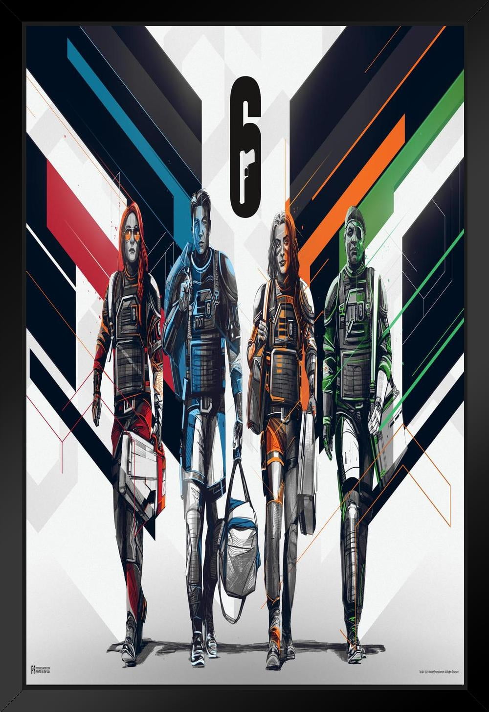 Rainbow Six Siege Merchandise Road Characters Video Game Video Gaming ...