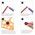 6 Colors Quilling Paper Strips Gradual Red 530x10mm 120strips/bag ...