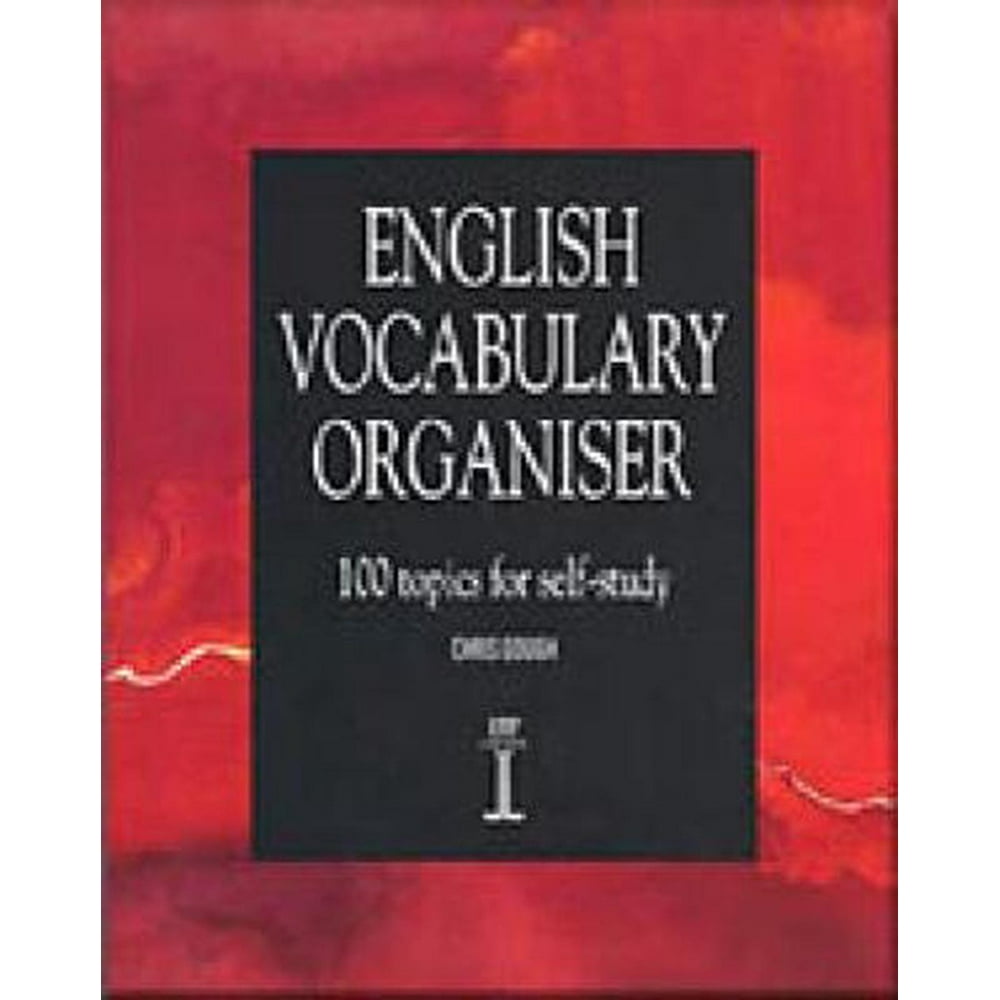 English Vocabulary Organizer : 100 Topics for Self-Study - Walmart.com ...