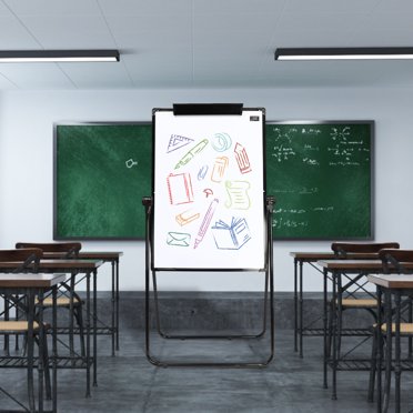 STEELMASTER 270163050 14" x 30" Magnetic Note Board, Silver - Walmart.com