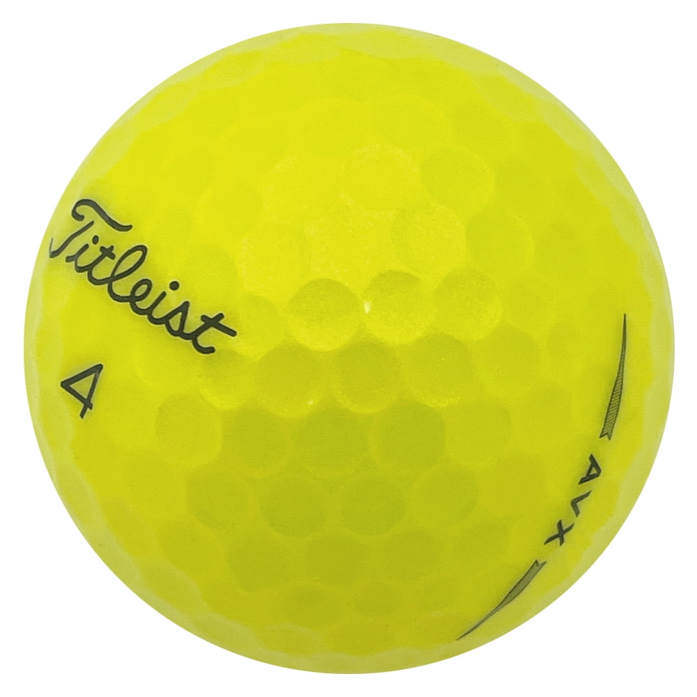 Click here for 48 Titleist Avx 5a Yellow By Mulligan Golf Balls -... prices