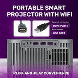 Restored RCA 720P HD ROKU Smart Home Theater Projector With ROKU ...