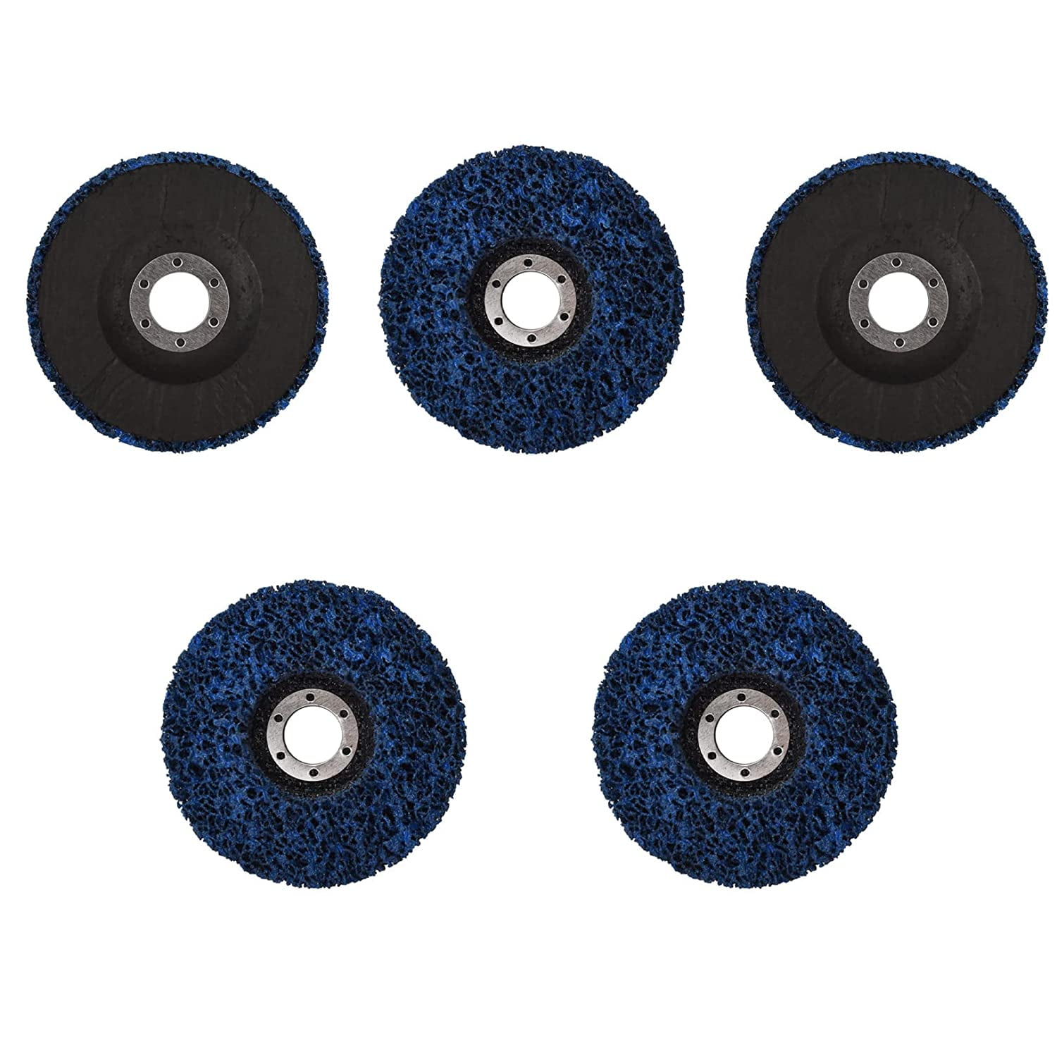 PET-U 5 PCS 4.5 in Quick Change Easy Clean and Strip Discs for Clean Up ...