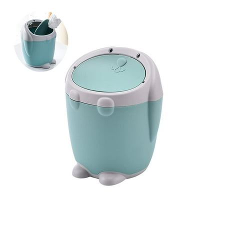 Small Cute Desktop Trash Can Mini Desk Garbage Can for Office Desktop ...