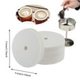 DMHW74S Unbleached Percolator Coffee Filters Disposable Coffee Paper ...