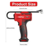 EAFC Portable Tire Inflator Air Compressor 150 PSI Cordless Electric ...