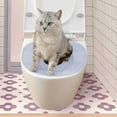 Cat Toilet Trainer, Human Toilet Adapter, BPA-Free Plastic, Splash ...