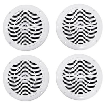 JVC CS-DR6201MW 6.5" 2-Way 150W Marine Speakers (White) - Walmart.com