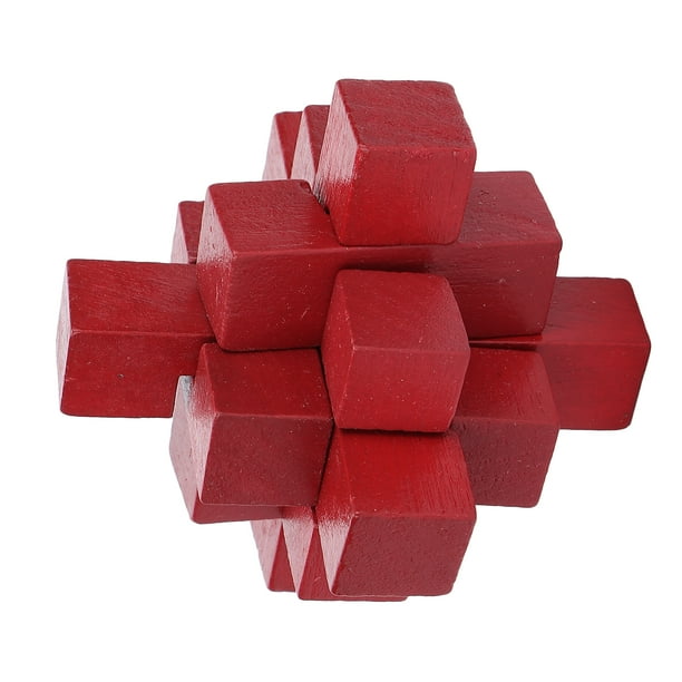 Brain Teaser Toy, Wooden Brain Teaser Make The Fingers More Flexible ...
