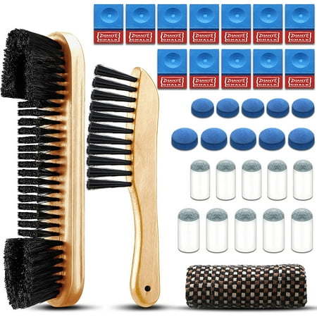 FanShow 7 Set Billiards Pool Table Brush for Cleaning Pool Table ...