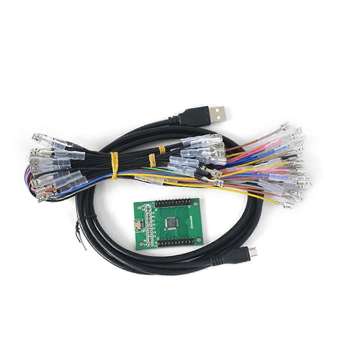 Dual Player Controller USB JAMMA Controller Board Zero Delay Arcade ...