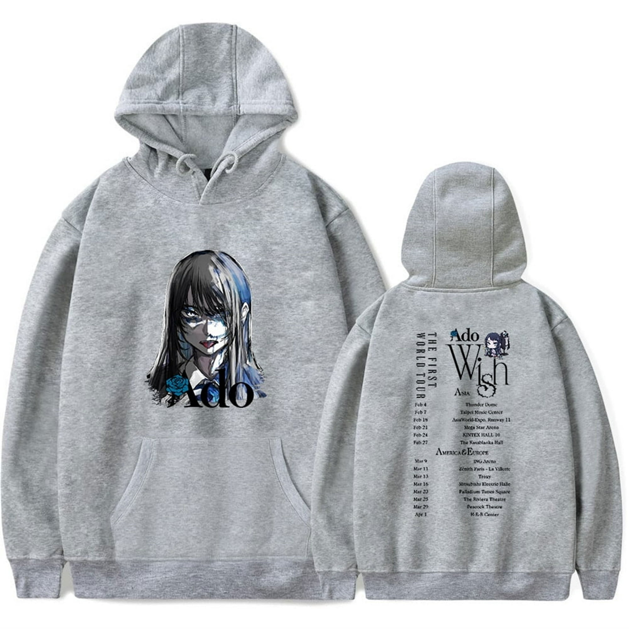 Click here for Cydzswyxgs Ado Wish Tour 2024 Hoodie Casual Pullov... prices