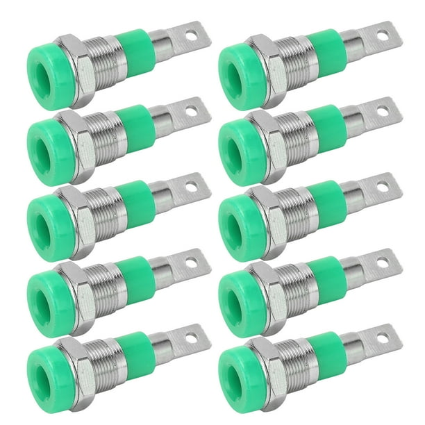 Connector Terminal,10Pcs Banana Socket 4mm Banana Socket Electrical ...