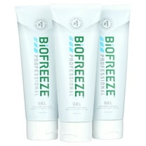 BioFreeze Professional Gel, 4 fl oz Tube, 3 Pack, Back Pain Relief ...
