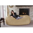 Chill Sack Bean Bag Chair, Memory Foam Lounger with Microsuede Cover ...
