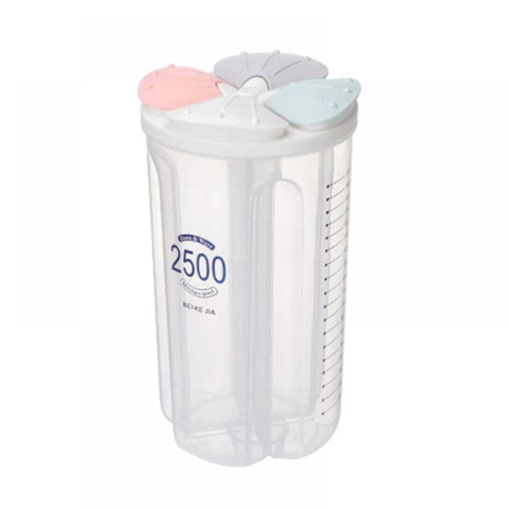 Food Storage Containers BPA Free Plastic Cereal Containers with Easy ...