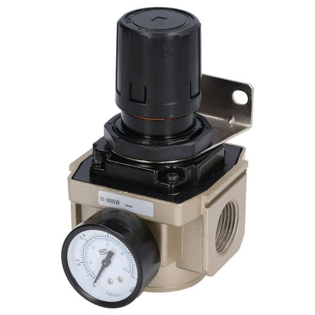 G1 Air Pressure Regulator, Aluminum Alloy Automatically Adjust Non Leakage Pneumatic Pressure ...