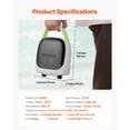 20PSI Electric Paddle Board Pump - Rechargeable, Auto Shutoff for Safe ...