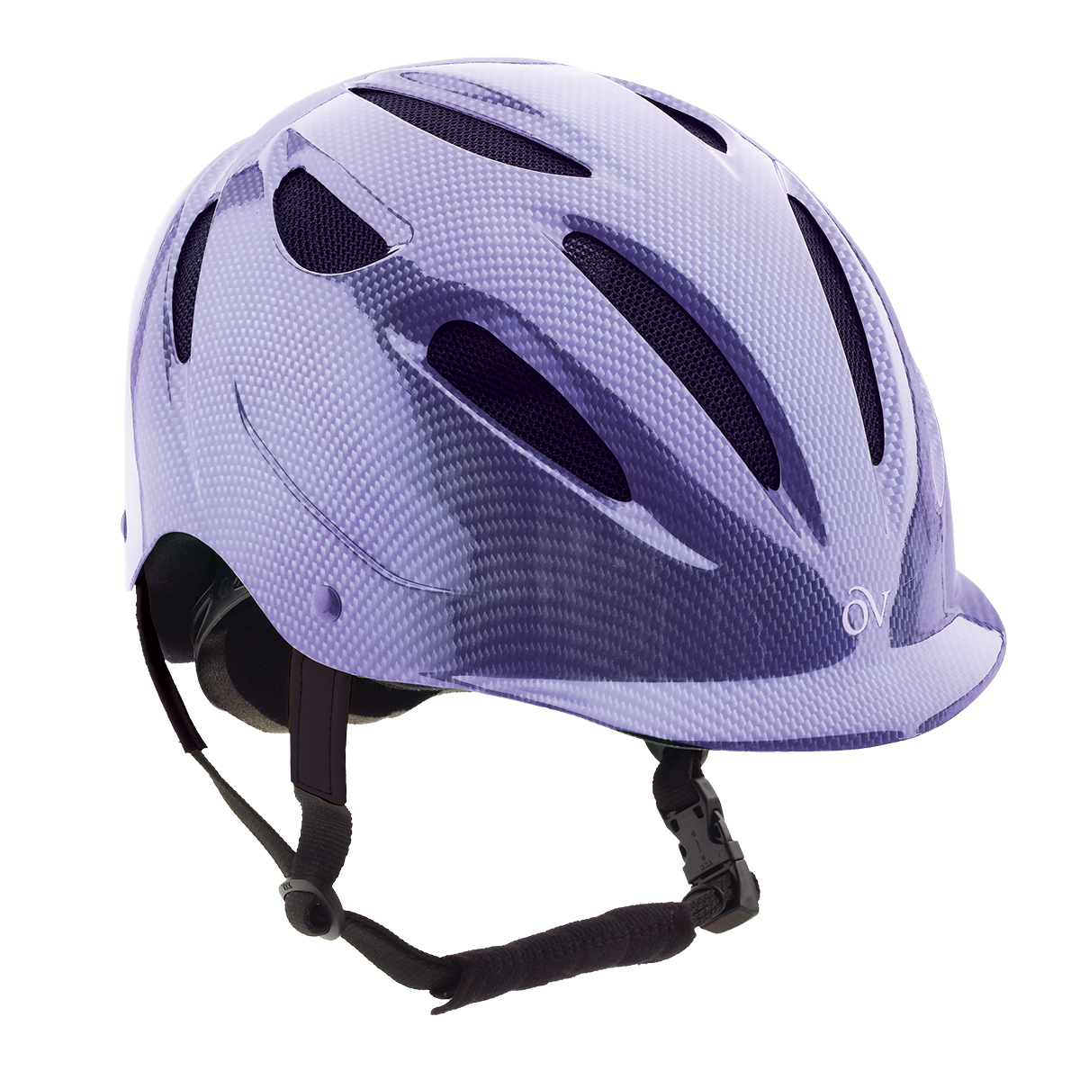 OVATION Adult Unisex Protege Riding Helmet, Color: Amethyst, Size: M/L ...