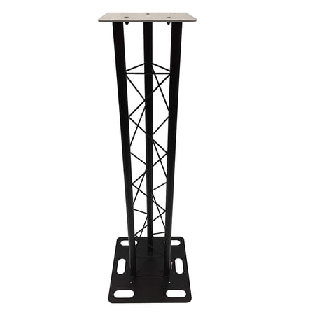 4.92 FT Black 1.5 Meter Triangle Stage/Club DJ Lighting Truss Tower ...