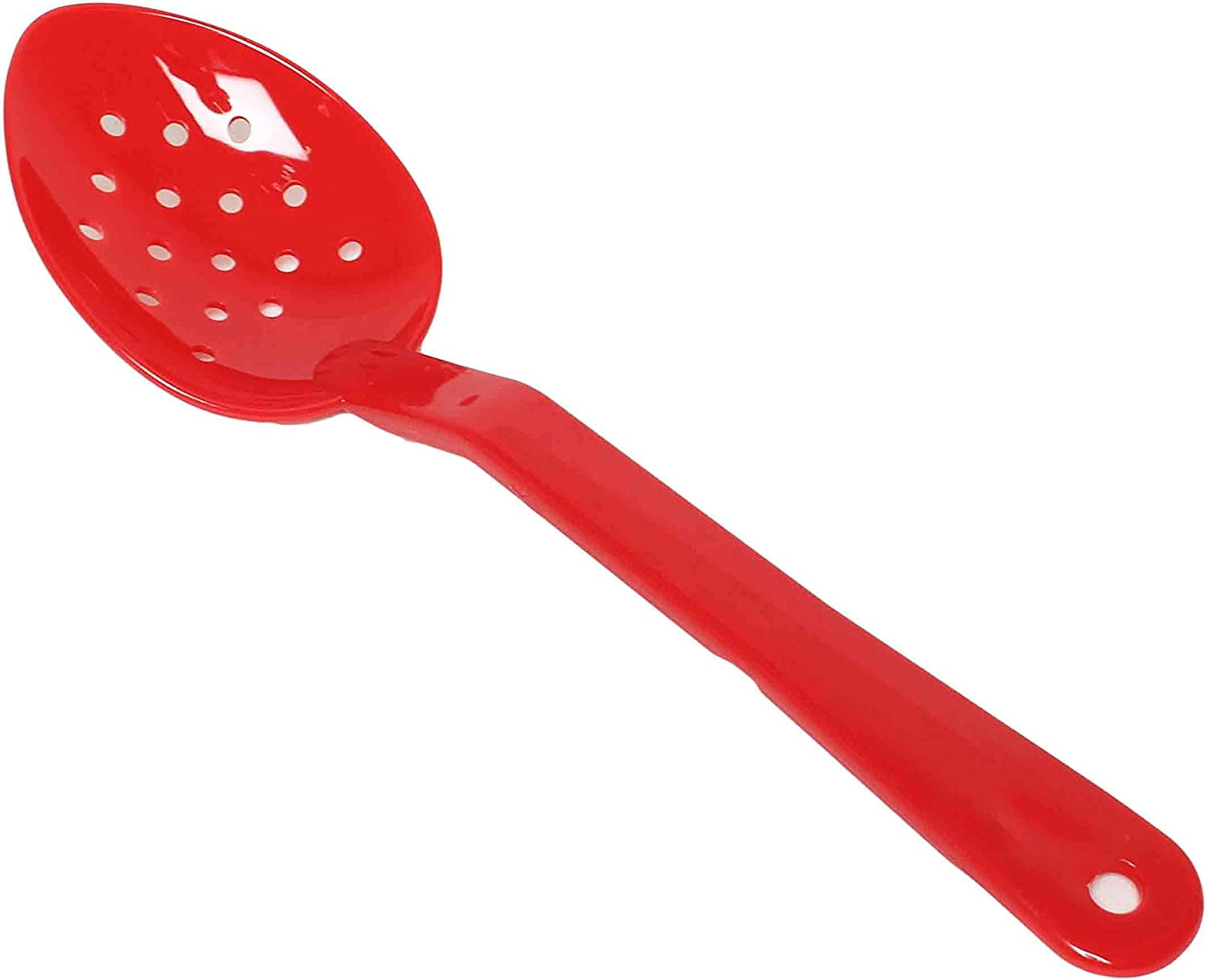 TrueCraftware - 13-Inch Perforated Serving Spoon, Polycarbonate, Red ...