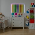 Monster 6.5ft Multi-Color Indoor LED Light Strip, Multi-White, USB Plug ...