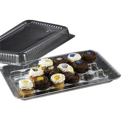 Clear Cupcake Tray Cover Set - Case of 8 - Walmart.ca