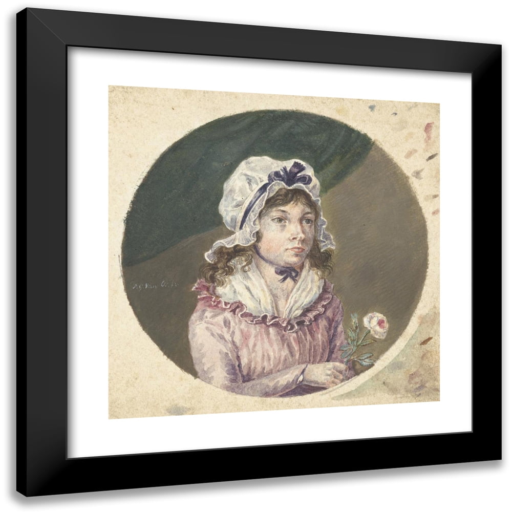 Pieter Gerardus van Os 20x20 Black Modern Framed Museum Art Print ...