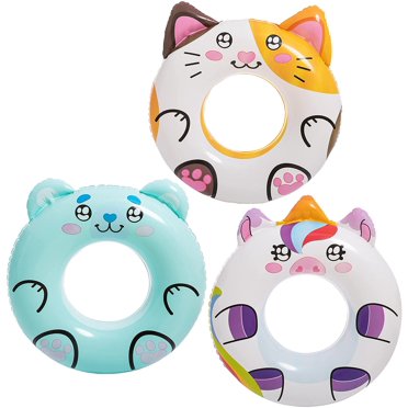 Inflatable Dog Surfboard Swim Tube, Blue, for Kids and Adults, Unisex ...