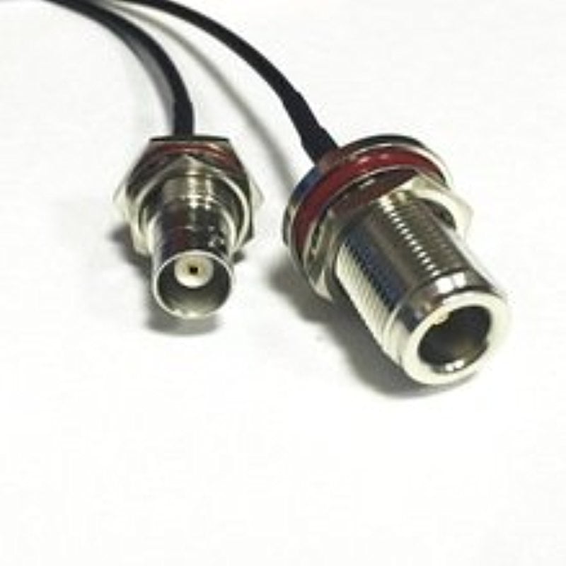 BNC Female Jack nut Connector Switch N Female Jack nut Connector RG174 ...