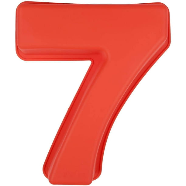 cake mold silicone numbers large number 7 baking mold baking birthday ...