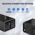 2.1 CH Sound Bar with Subwoofer, 31" Soundbar for Smart TV with HDMI ...