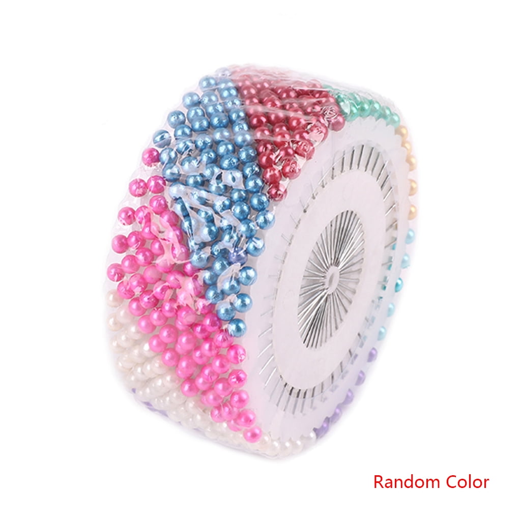 40Pcs DIY Household Plastic Pearl Needle Set Sewing Pearl Pin Manual ...