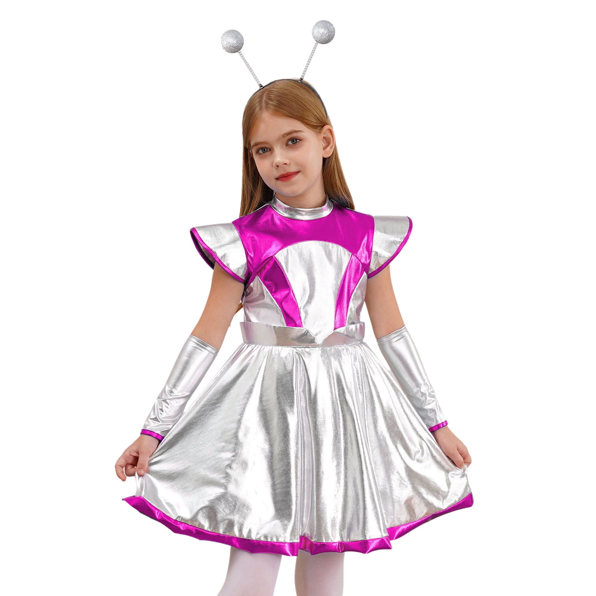 Click here for Yonghs Girls Alien Outfits Space Man Dress Up Meta... prices