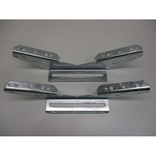 (2) Pontoon Wing Brackets Bunk Bolster Boat Pontoon Trailer V Wing ...
