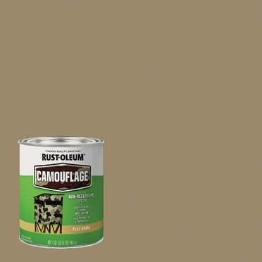 Army Green, Rust-Oleum Specialty Camouflage Spray Paint- Quart, 2 Pack ...