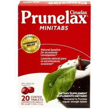 Prunelax Extra Strength Fast Acting Pills, Natural Laxative For ...