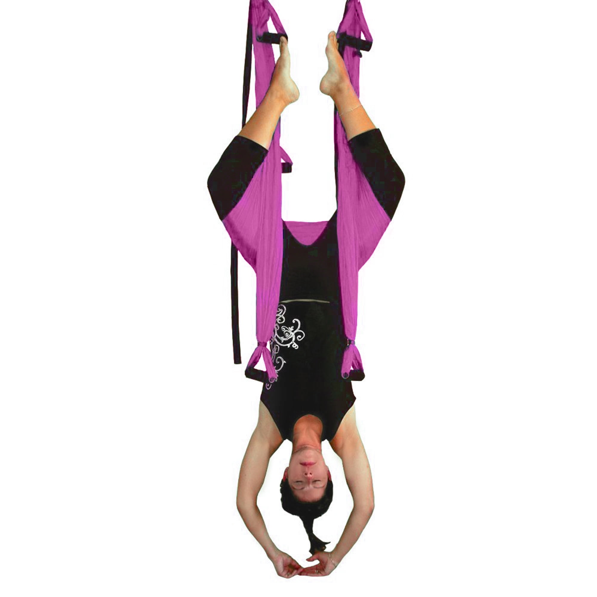 IMAGE USA Yoga Inversion Swing for Aerial Yoga Pink - Walmart.com