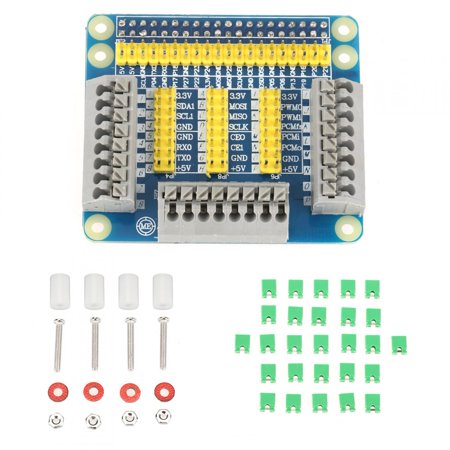 Rdeghly GPIO Port Board 1 Pcs 1 To 3 Row GPIO Port Expansion Extension Board For 3/2 | Walmart ...