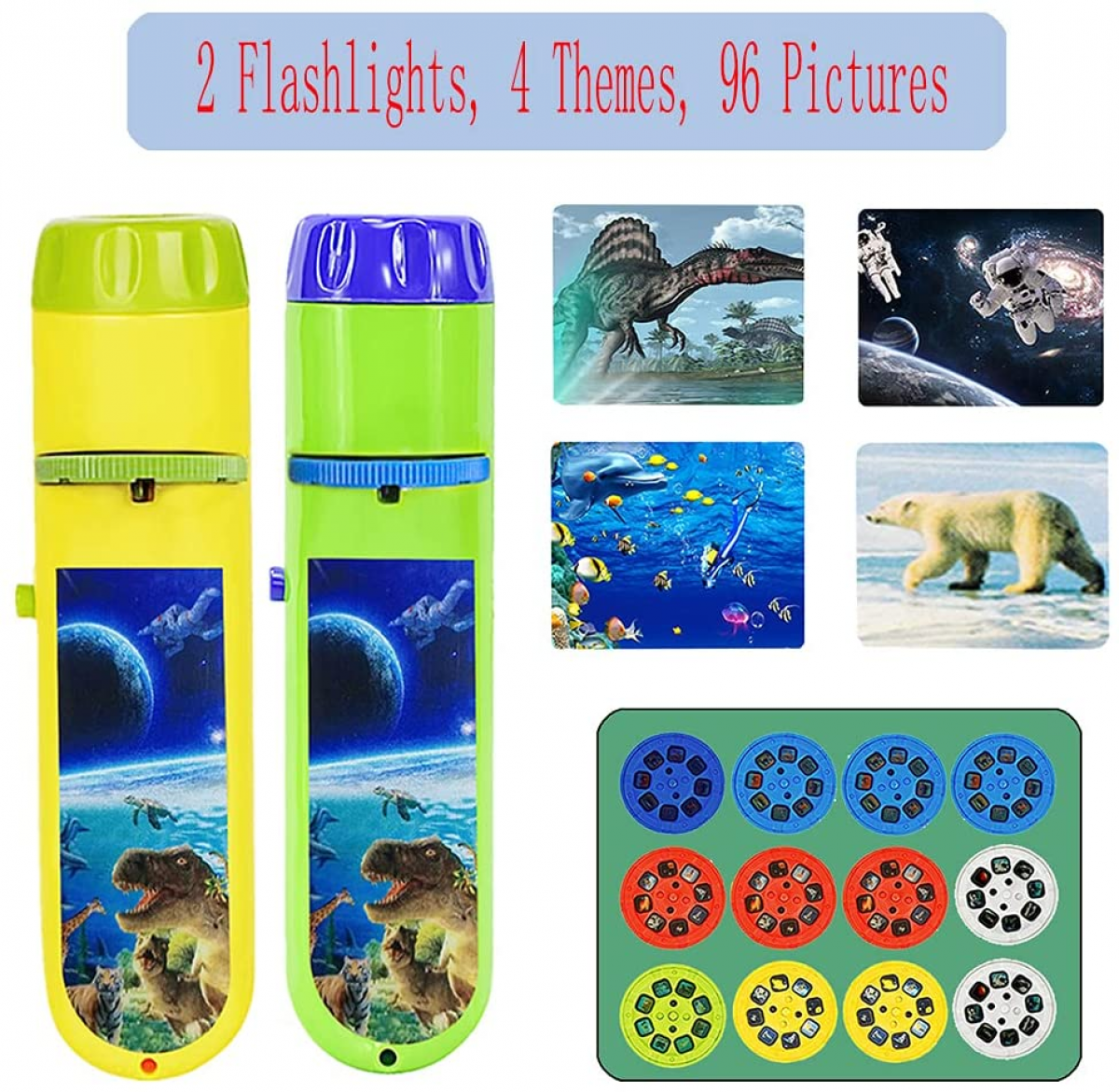 Slide Projector Torch Projection Light Small Torches lamp Flashlight ...