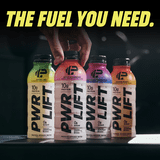 PWR LIFT Protein-Infused Water, 10g Protein, 2000 BCAAs, Berry ...