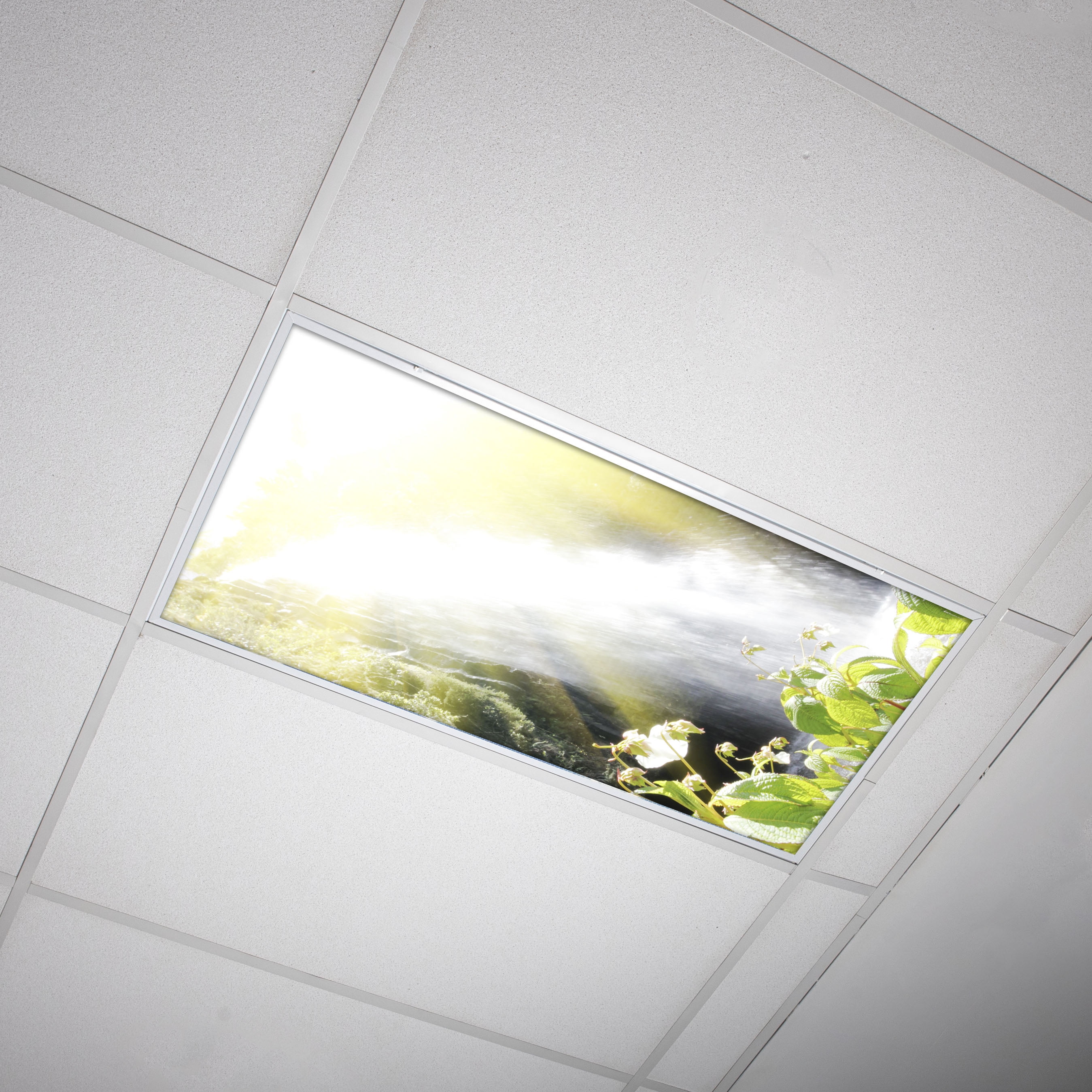 Octo Lights - Fluorescent Light Covers - 2x4 Flexible Ceiling Light ...