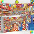 1000Pcs Jigsaw puzzles Family Fun Adult Puzzle Big size Decor wall ...
