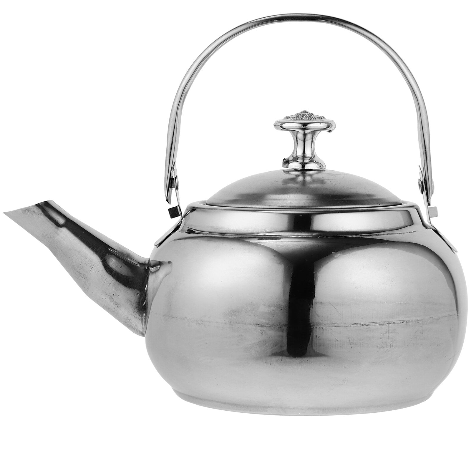 Stainless Steel Whistling Tea Kettle Stovetop Tea Pot Fast Boiling Heat ...