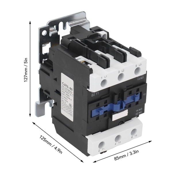 Contactor de baja presión, contactor AC36V 80A Contactor eléctrico ...