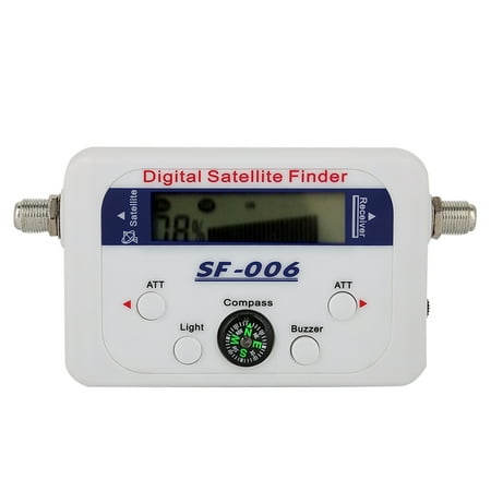 Satellite Signal Meter, Satellite Finder Attenuation Control Function ...