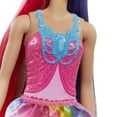 Barbie Dreamtopia Styling Toy: Royal Doll with Rainbow Dress, Long ...