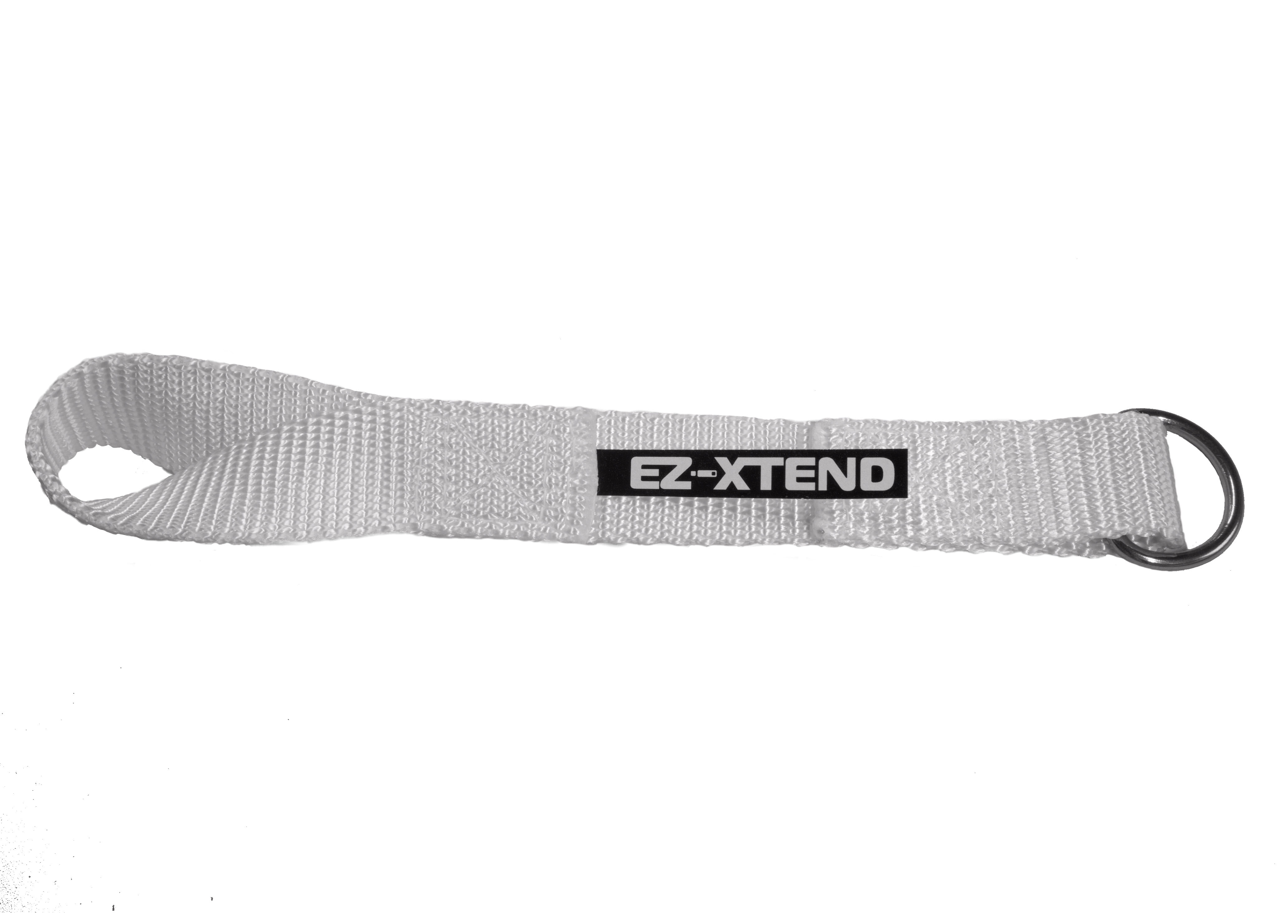 EZ-Xtend Premium D-Ring Strap - Loop Railing Boat Accessory (White, 8 1 ...