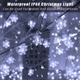 Snowflake String Light Christmas Decoration Light Snowflake Lights for ...